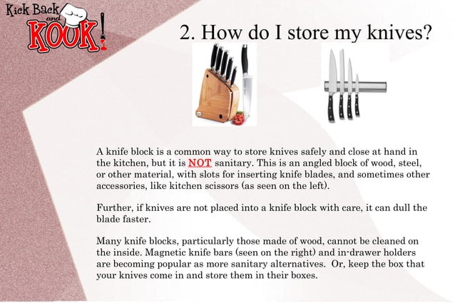 Knife Skills. Kitchen Safety And Simpler Cooking | PPT