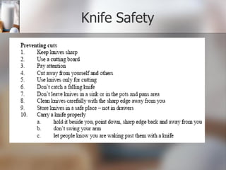 Knife skills powerpoint | PDF