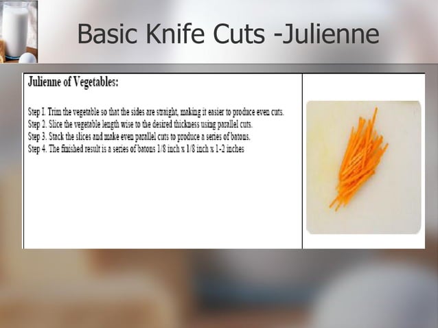 Knife skills powerpoint | PDF