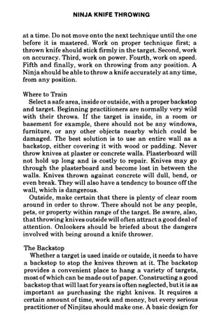 Knife throwing techniques_of_the_ninja | PDF