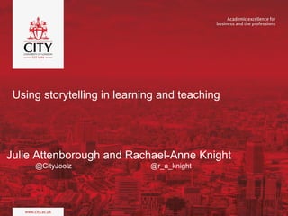 Using storytelling in learning and teaching | PDF