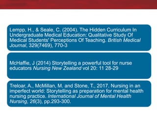 Using storytelling in learning and teaching | PDF