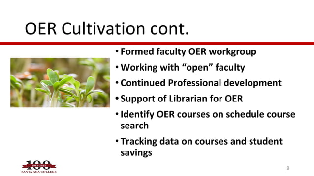 Cultivating an OER Pathway: A College-Wide Collaborative Approach-open ...