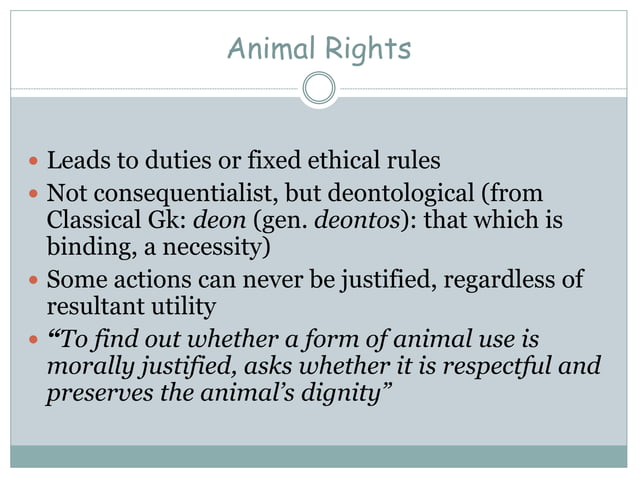 Animal ethics: a social controversy | PPTX | Veterinary Medicine | Pets