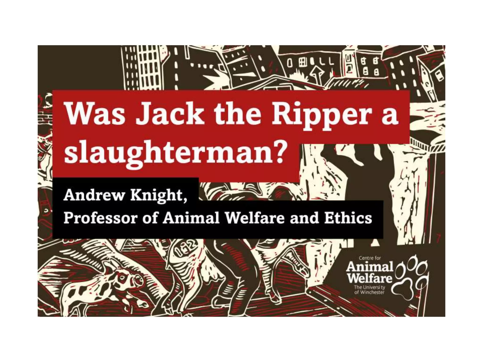 Was Jack the Ripper a Slaughterman? Human-Animal Violence and the World ...