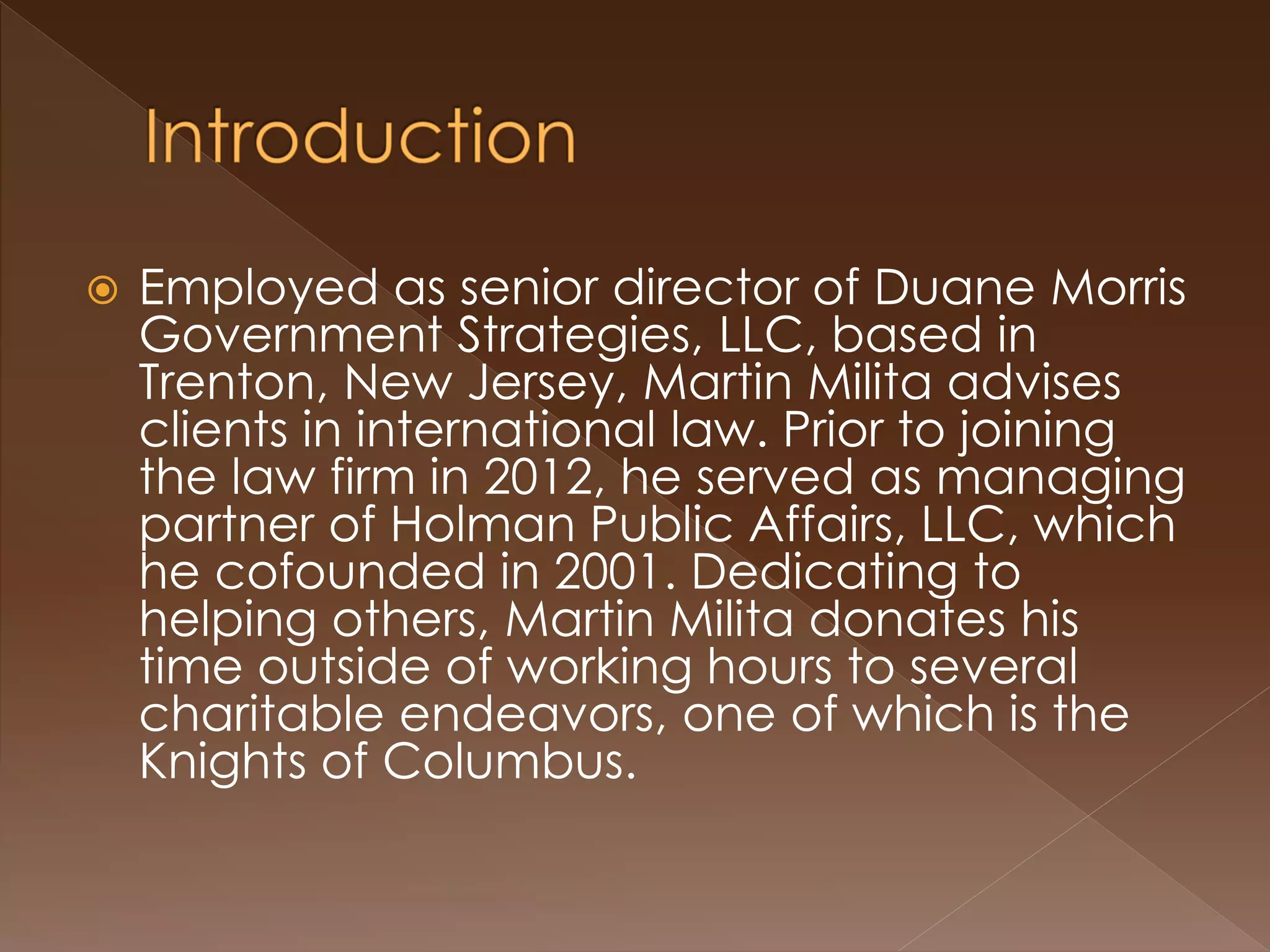 Knights of Columbus Helps Families Affected by Disasters | PPTX