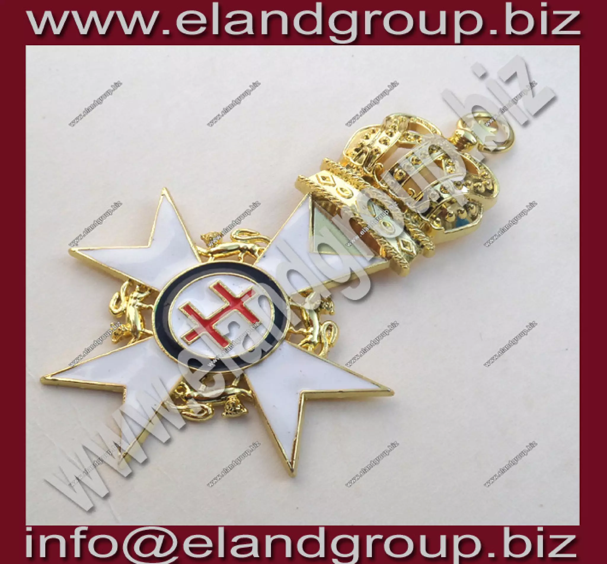Knights templar past preceptors collarette jewel | PDF
