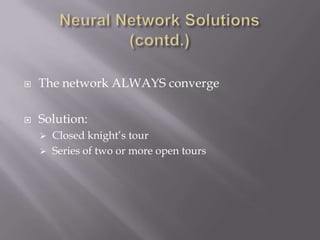 Knight’s tour algorithm | PPTX