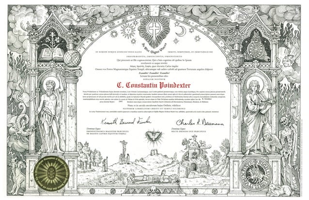 Knight Templar Freemason - Constantin Poindexter | PDF