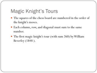 Knight's Tour | PDF