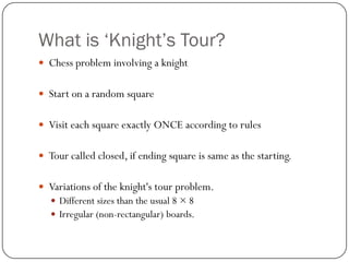 Knight's Tour | PDF