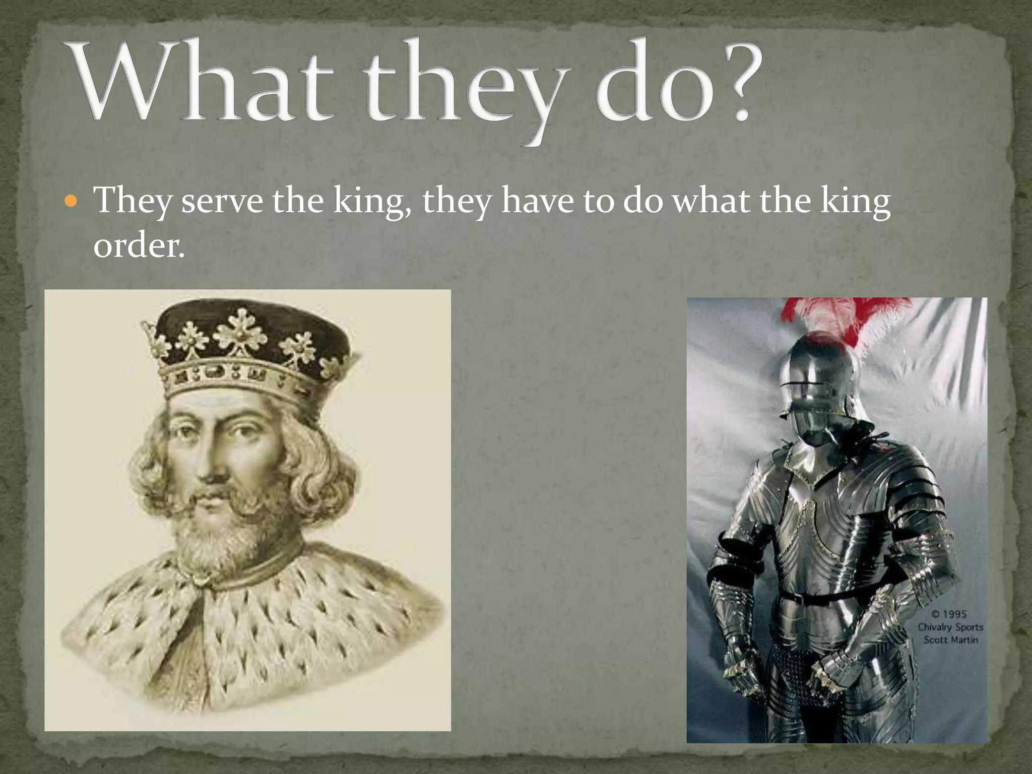 Knigts in medieval age | PPT