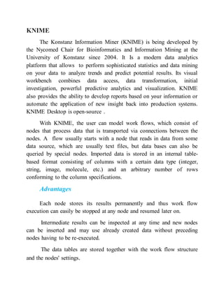 Knime | PDF