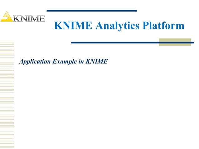 Knime | PPT