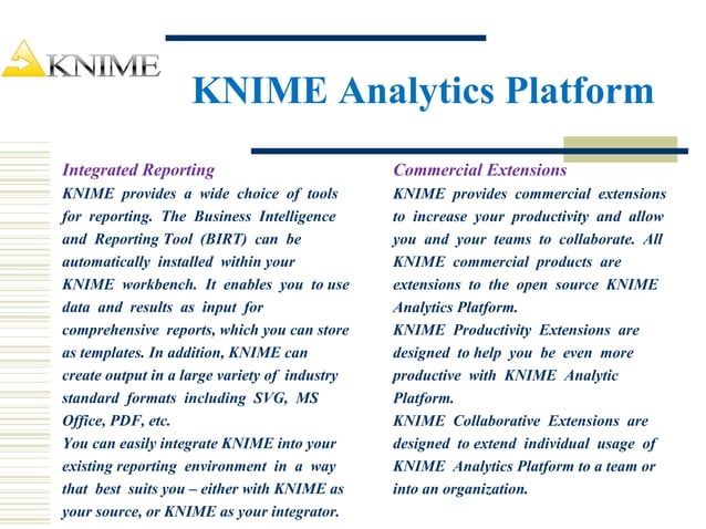 Knime | PPT
