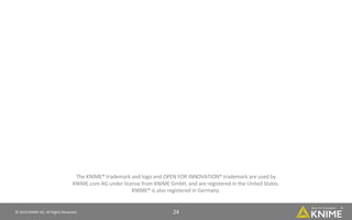 Open Source Story and what’s new in KNIME Software | PDF