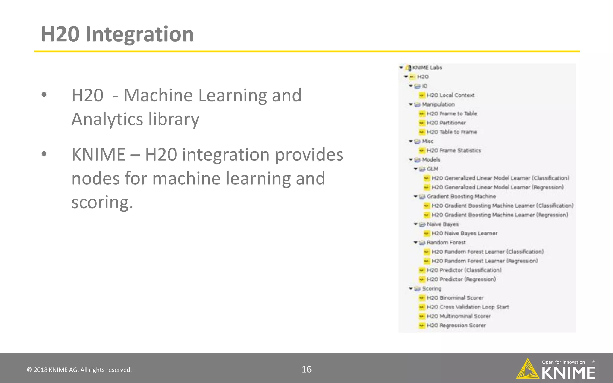 KNIME Software Overview | PDF
