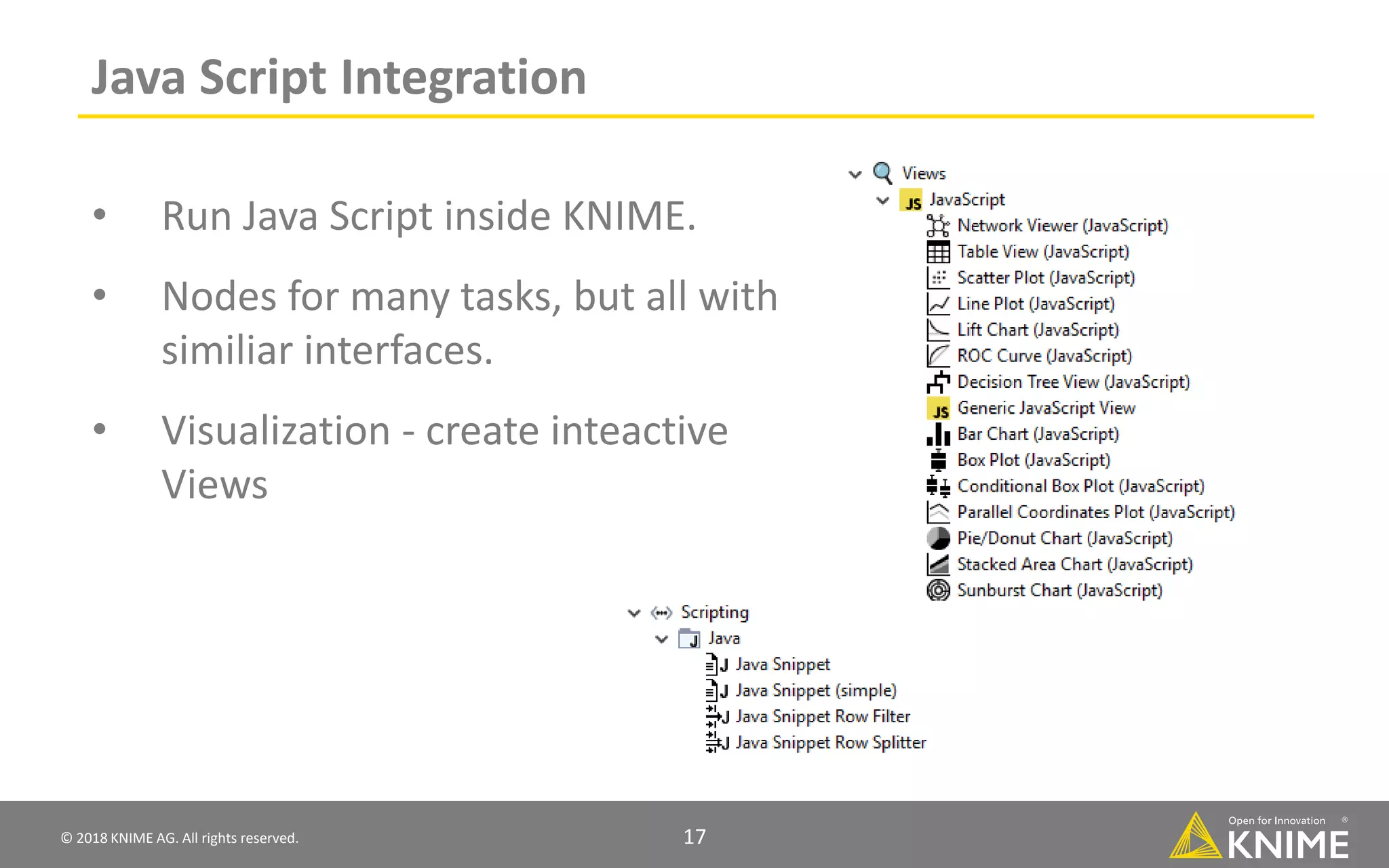 KNIME Software Overview | PDF