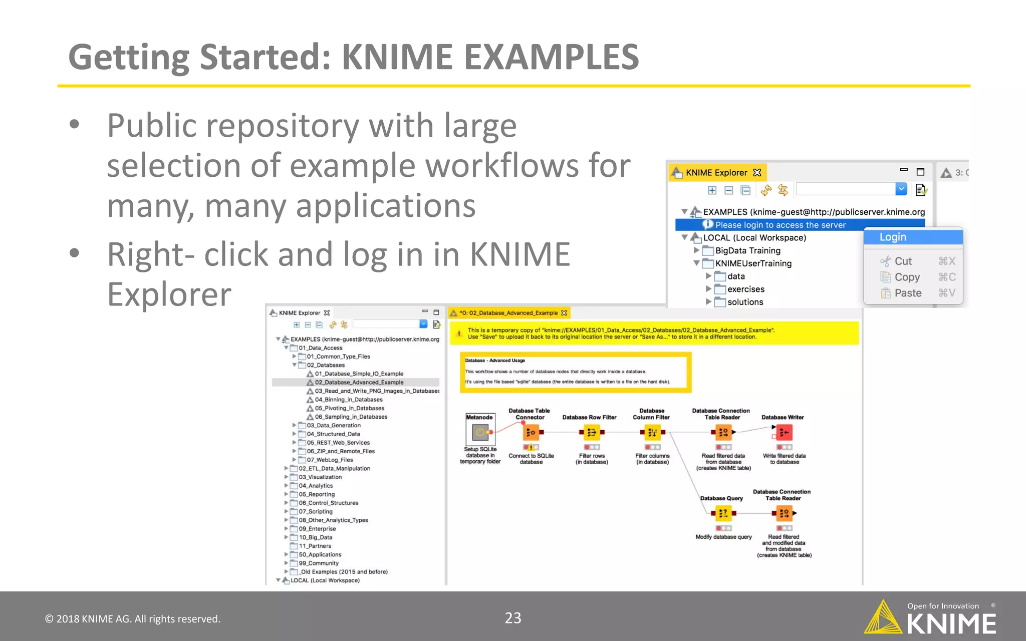 KNIME Software Overview | PDF