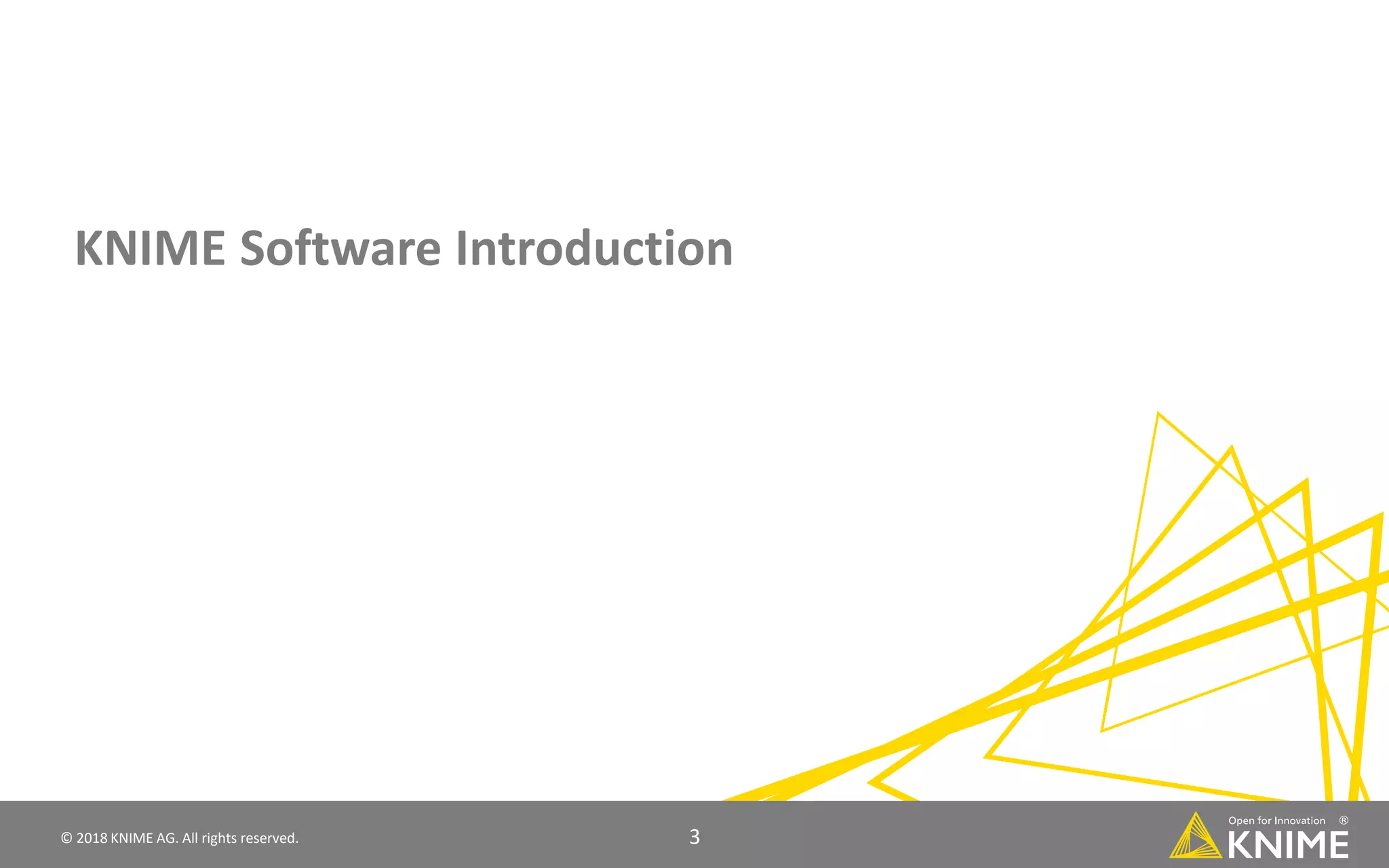 KNIME Software Overview | PDF