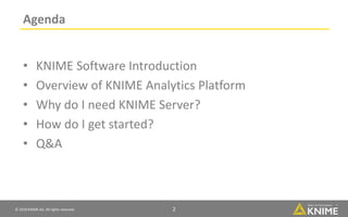 KNIME Software Overview | PDF