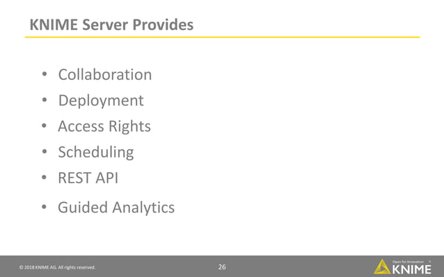KNIME Software Overview | PDF