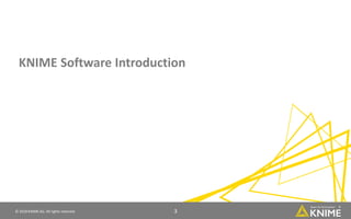 KNIME Software Overview | PDF