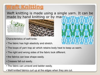 Knitted fabric | PPTX