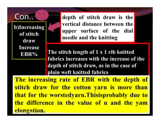 Knitted fabric defects by Hailay | PDF | Needlework | Arts and Crafts