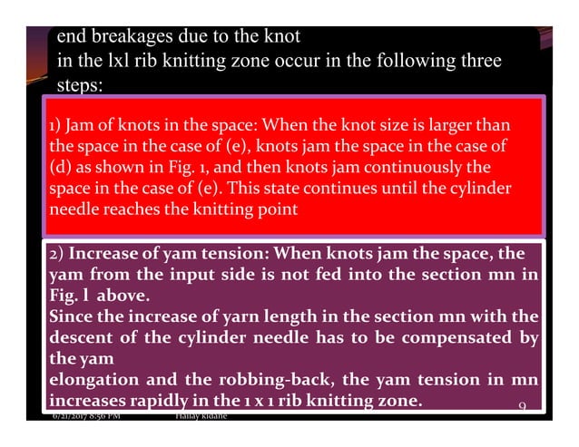 Knitted fabric defects by Hailay | PDF | Needlework | Arts and Crafts