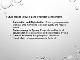 Knitted fabric dying and chemical testing .pptx