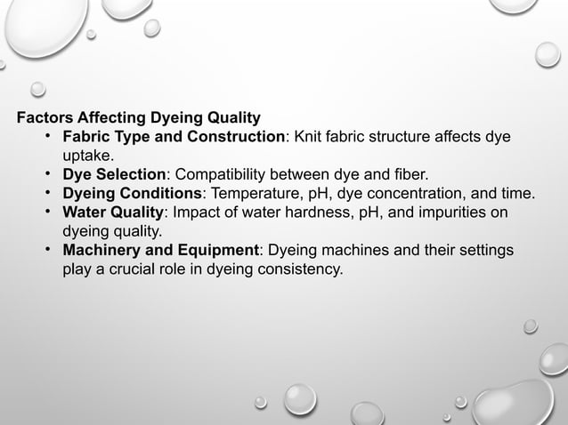 Knitted fabric dying and chemical testing .pptx