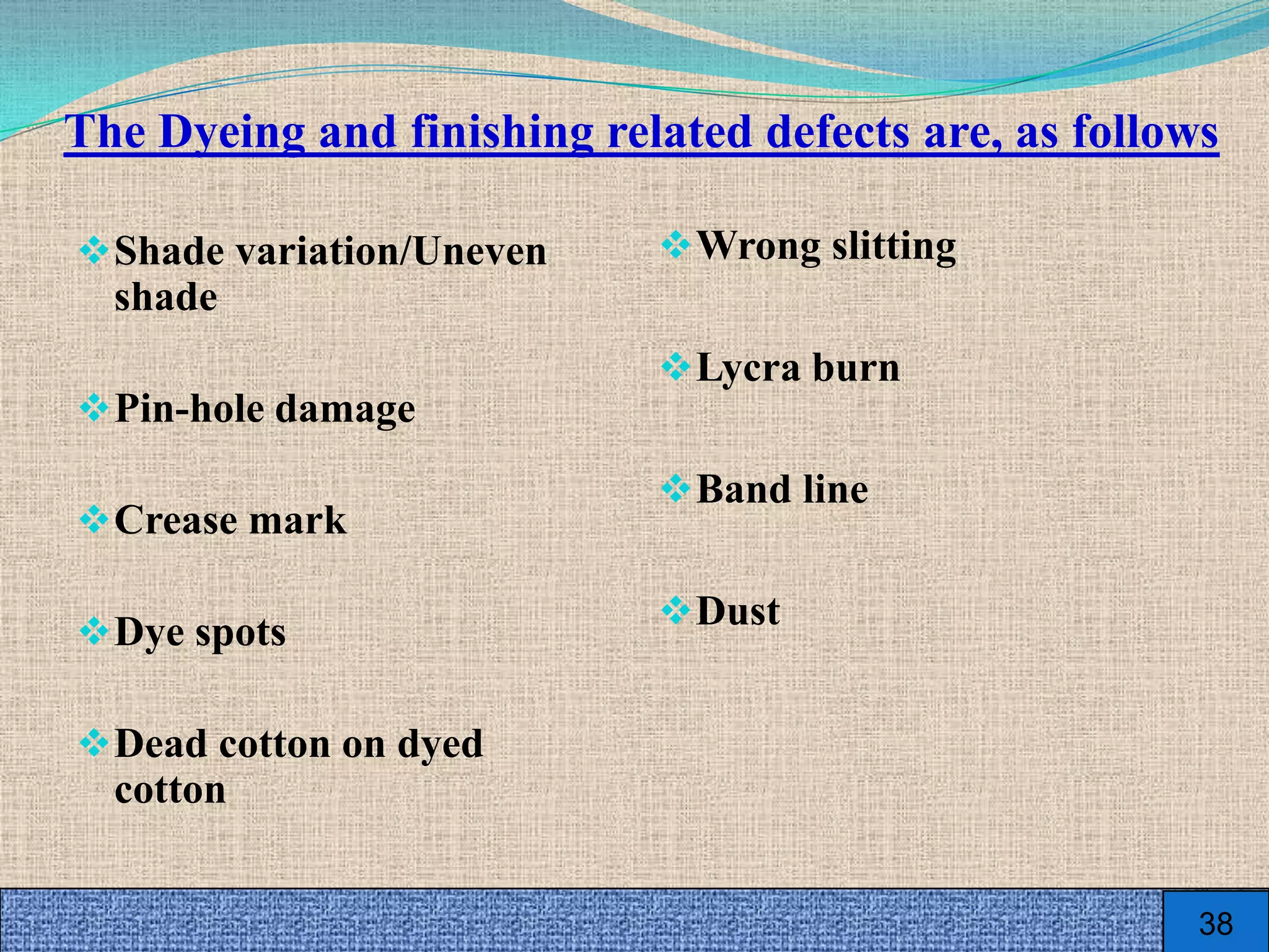 Knitted fabric faults and their remedies | PPT