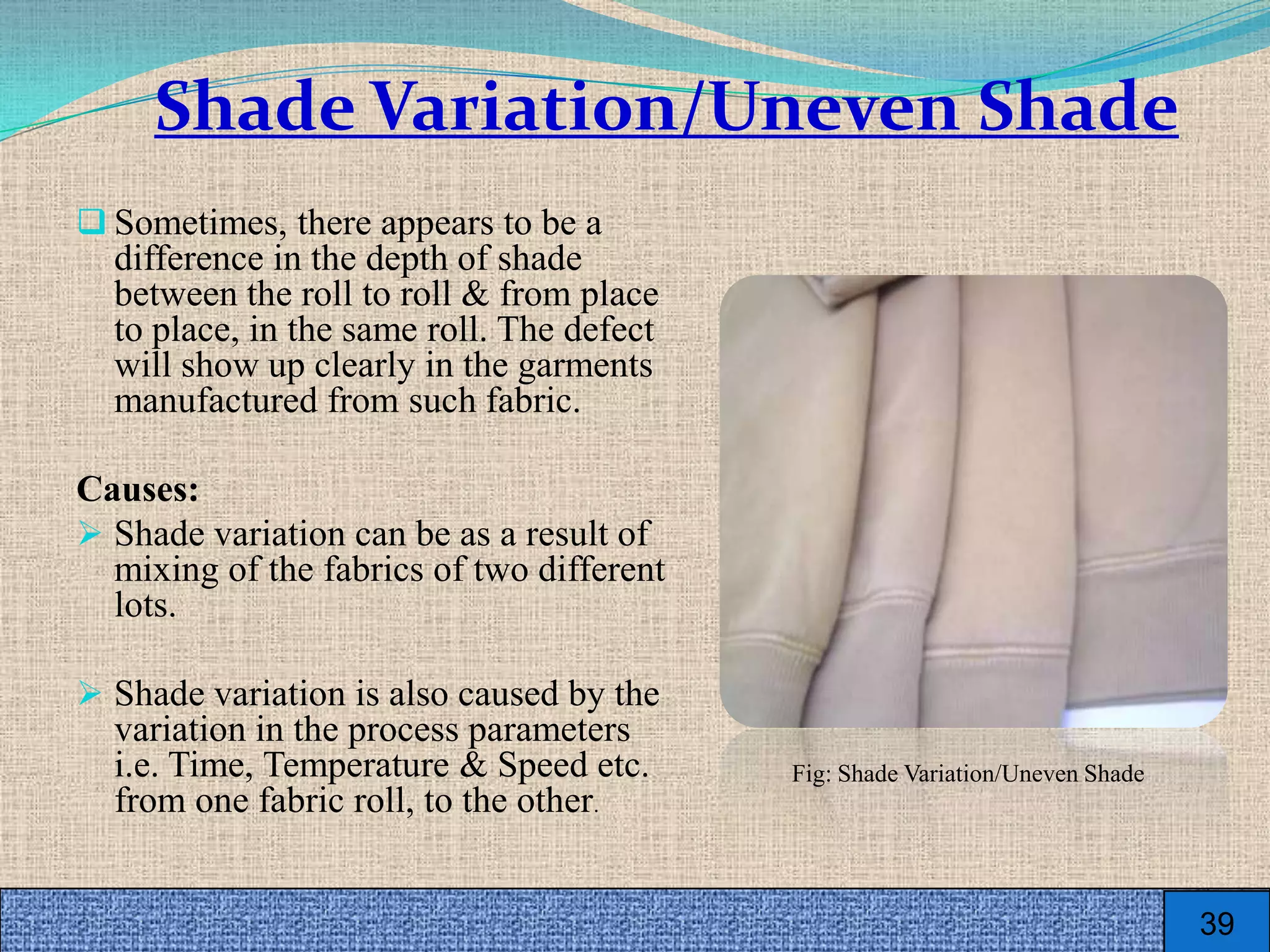 Knitted fabric faults and their remedies | PPT | Needlework | Arts and ...