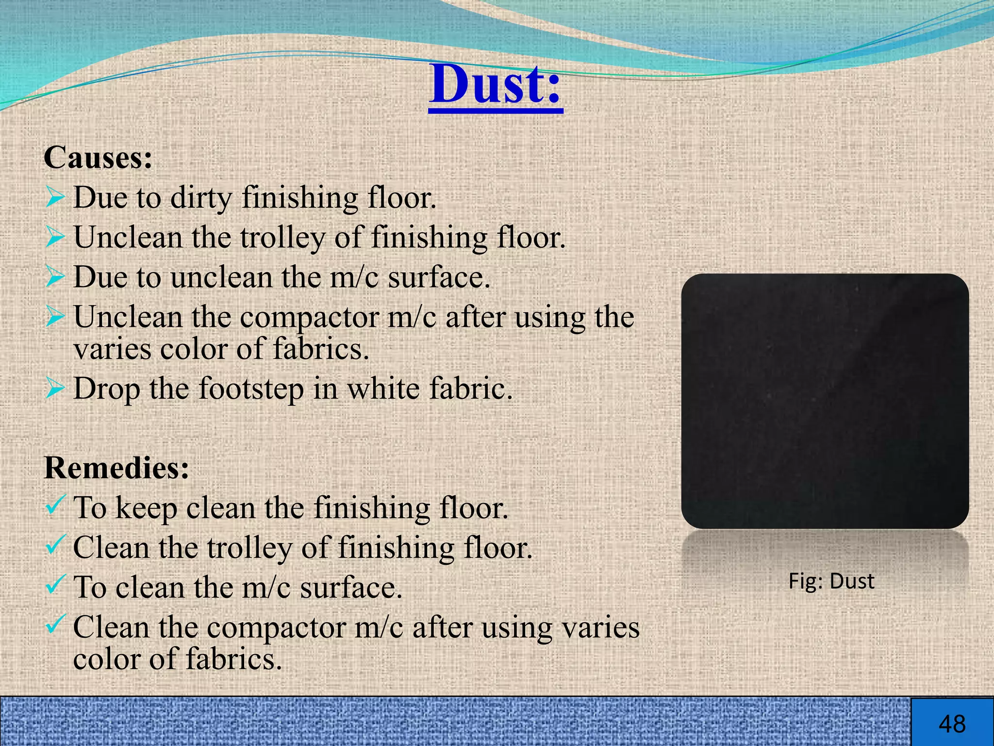 Knitted fabric faults and their remedies | PPT