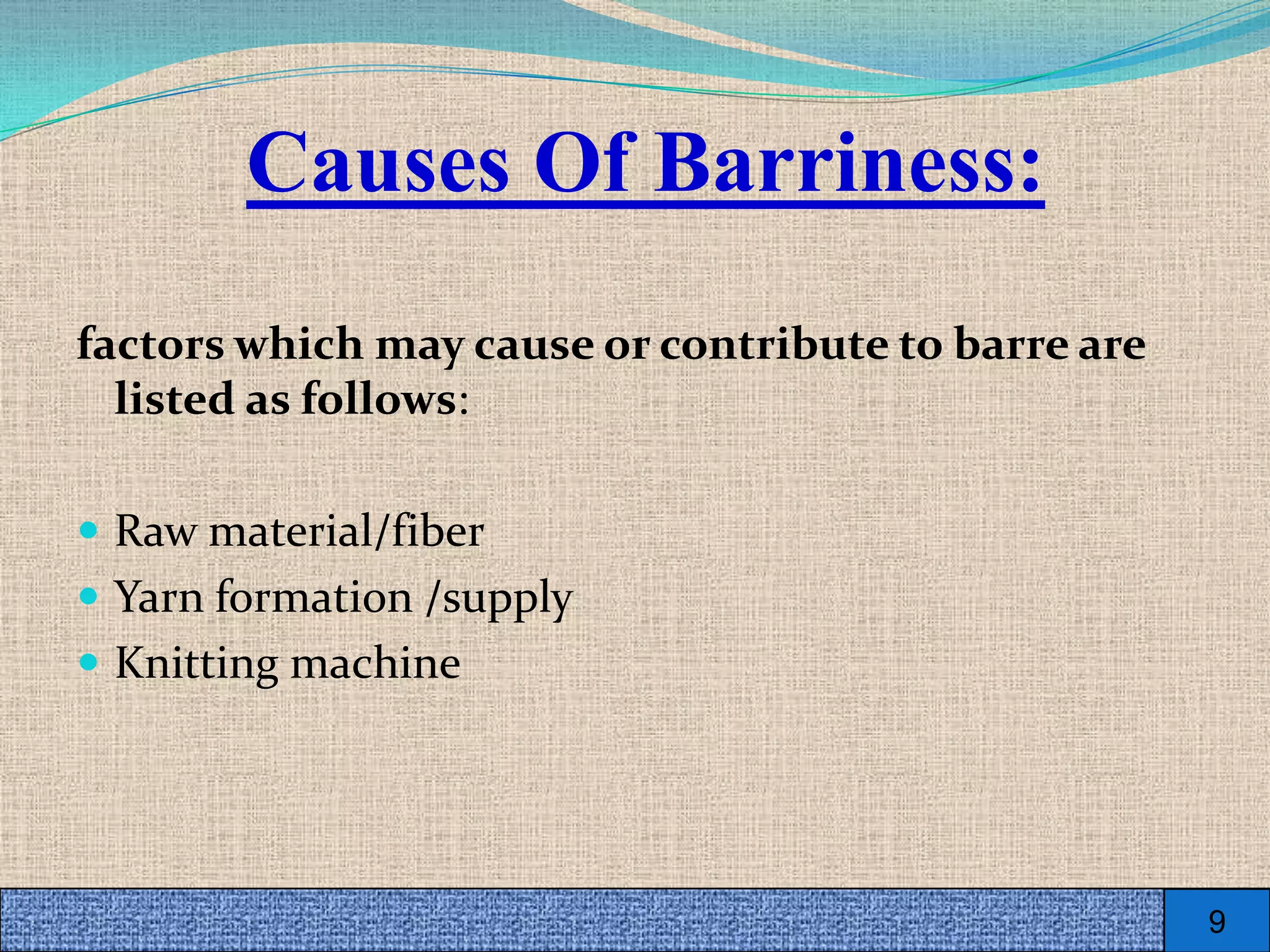 Knitted fabric faults and their remedies | PPT