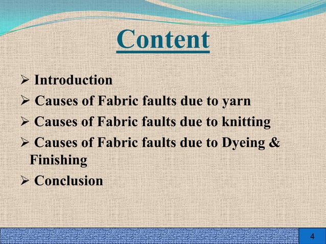 Knitted fabric faults and their remedies | PPT | Needlework | Arts and ...