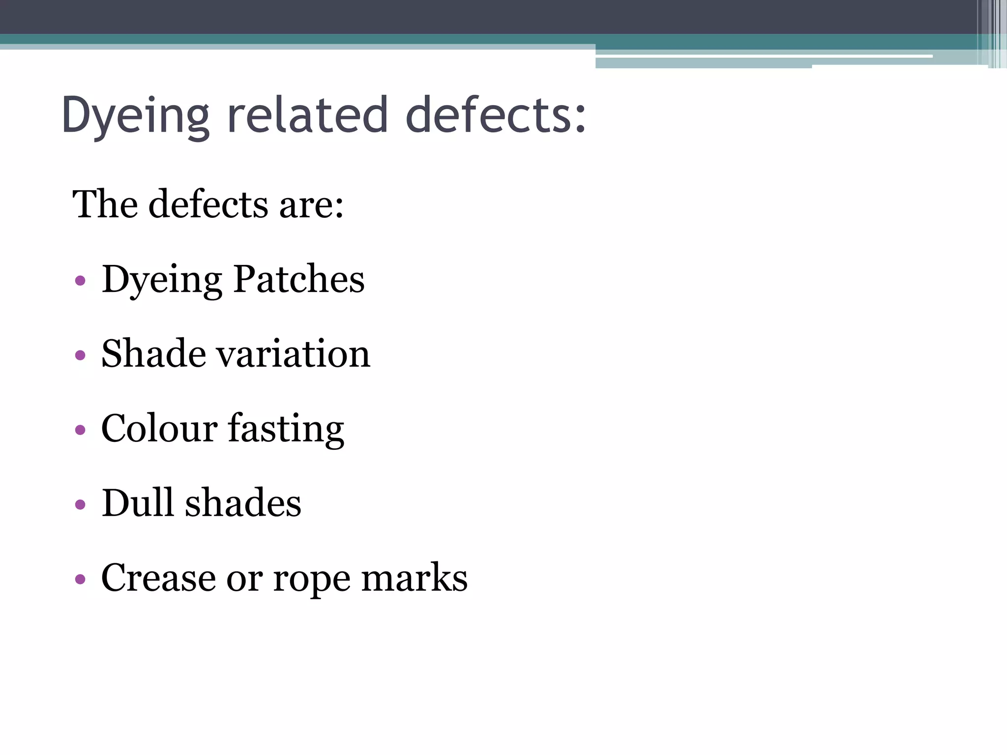 Knitting and defects | PPTX