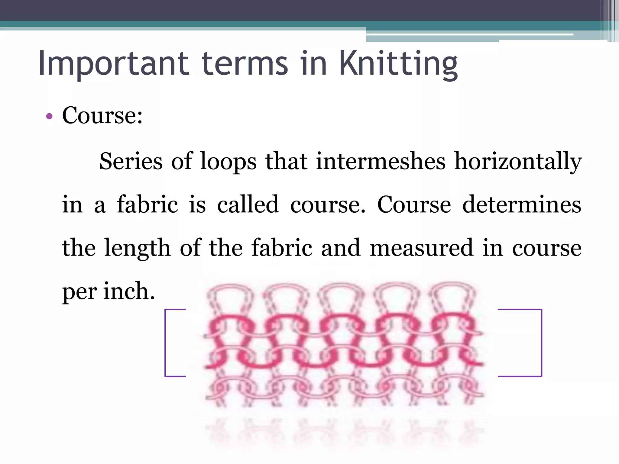 Knitting and defects | PPTX