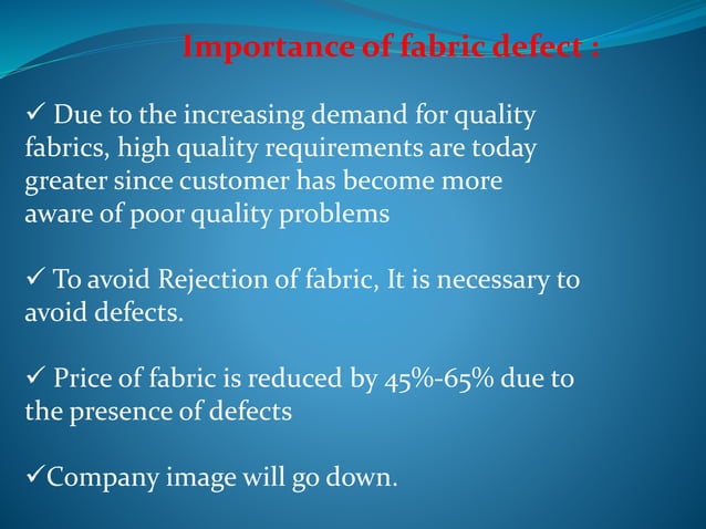 Knitting defects | PPTX