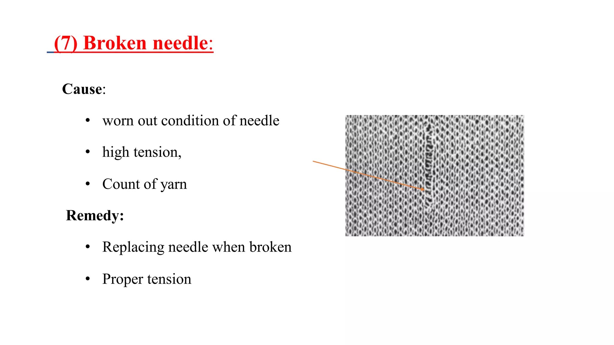 Knitting Faults and Remedies | PDF