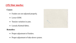 Knitting Faults and Remedies | PDF