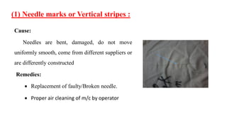 Knitting Faults and Remedies | PDF