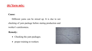 Knitting Faults and Remedies | PDF