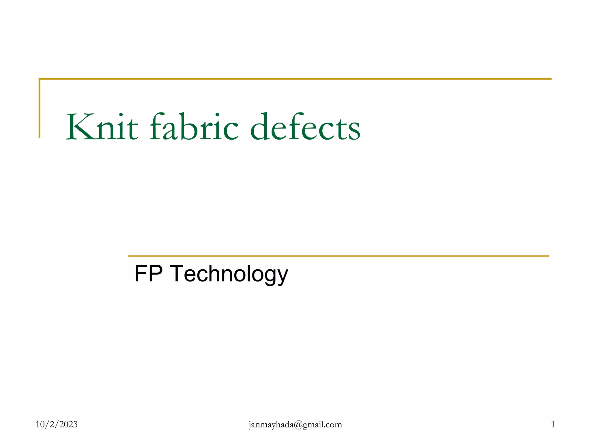 KnittingFaults.ppt