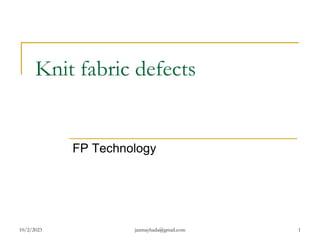 KnittingFaults.ppt