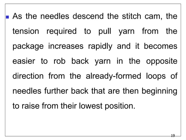 Knitting science | PPTX