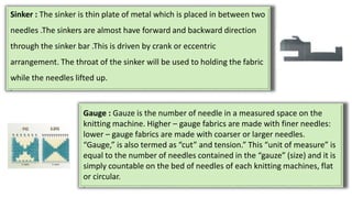 Knitting terminology & definitions | PDF