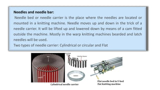 Knitting terminology & definitions | PDF