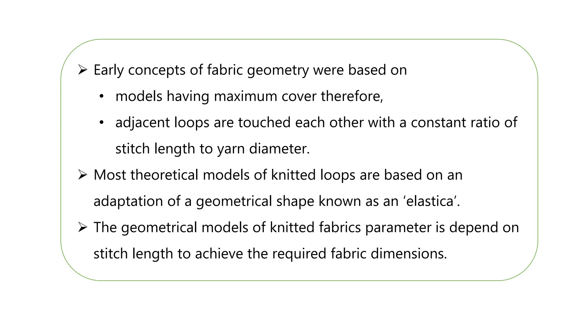knittted fabric gometry1.ppt document pdf | PPT